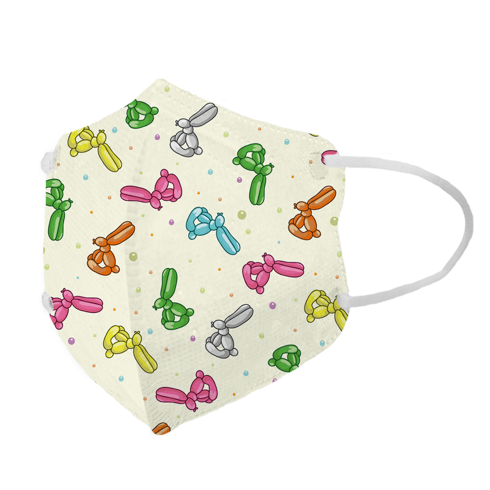 acc+ 台灣超立體幼童口罩（自定圖案）汽球